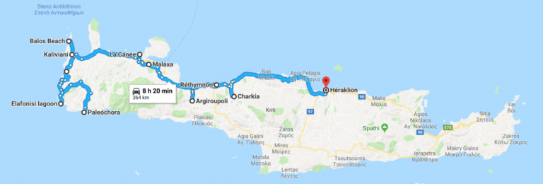 Road trip en Crète : Réthymnon, La Canée, Balos, Elafonissi